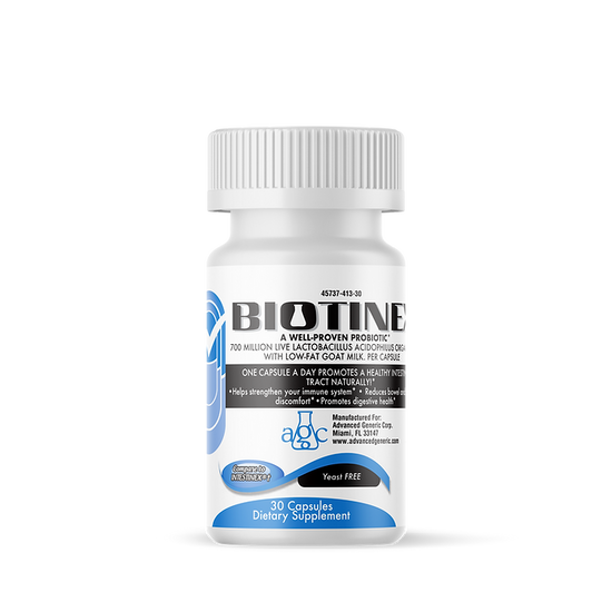 Biotinex Capsules 30 – Advanced Generic Corp.